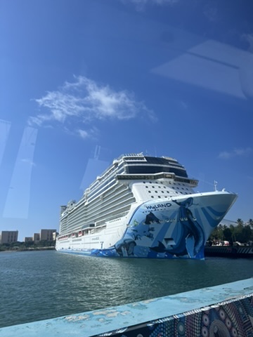 Sailing South to Mexico on the Norwegian Bliss